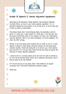 40+ Grade 12 Speech Topics - South African - School Hive