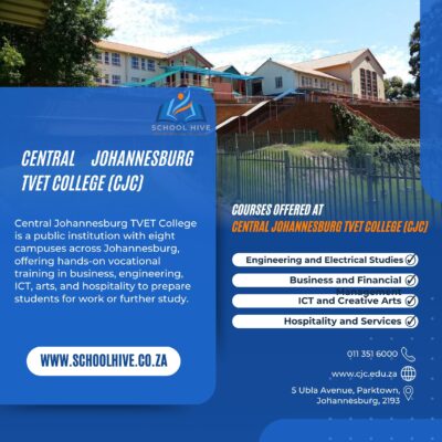 Central Johannesburg College (CJC) 2026 Online Application - School Hive