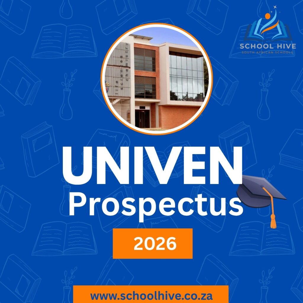 University of Venda Prospectus 2026 - School Hive