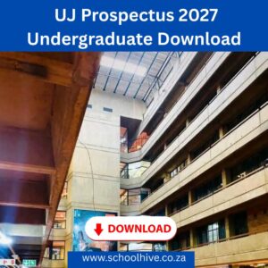UJ Prospectus for 2027 - School Hive
